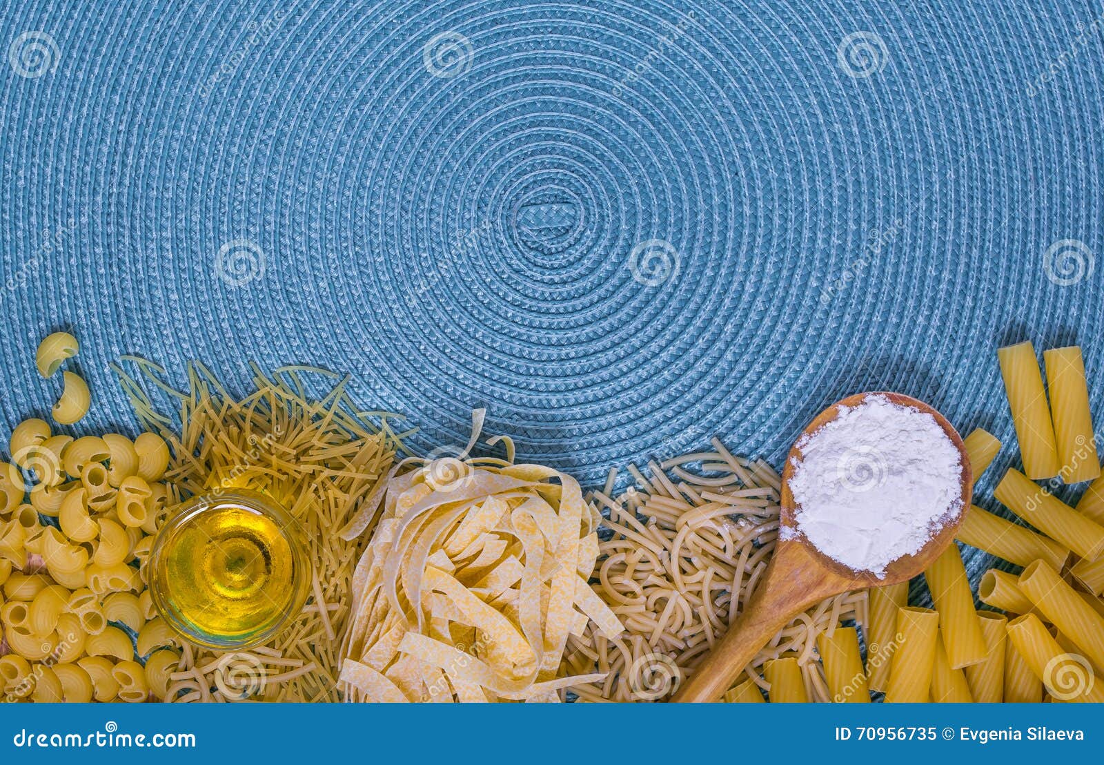 Mixed pasta stock image. Image of italian, frame, ingredient - 70956735
