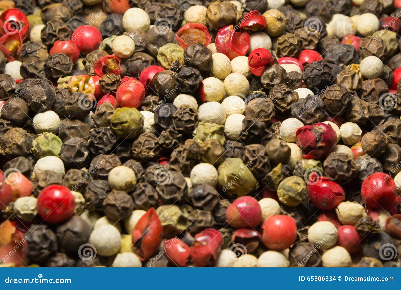 A mixed peppercorns stock photo. Image of people, seed - 65306334