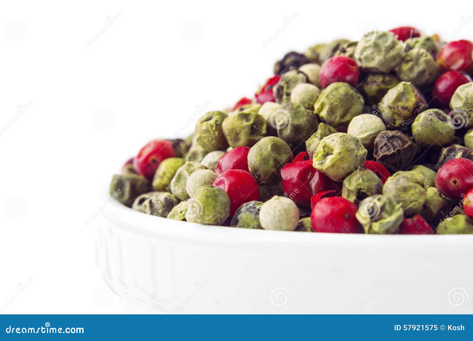 Mixed Peppercorns in a Bowl Stock Image - Image of face, flavor: 57921575