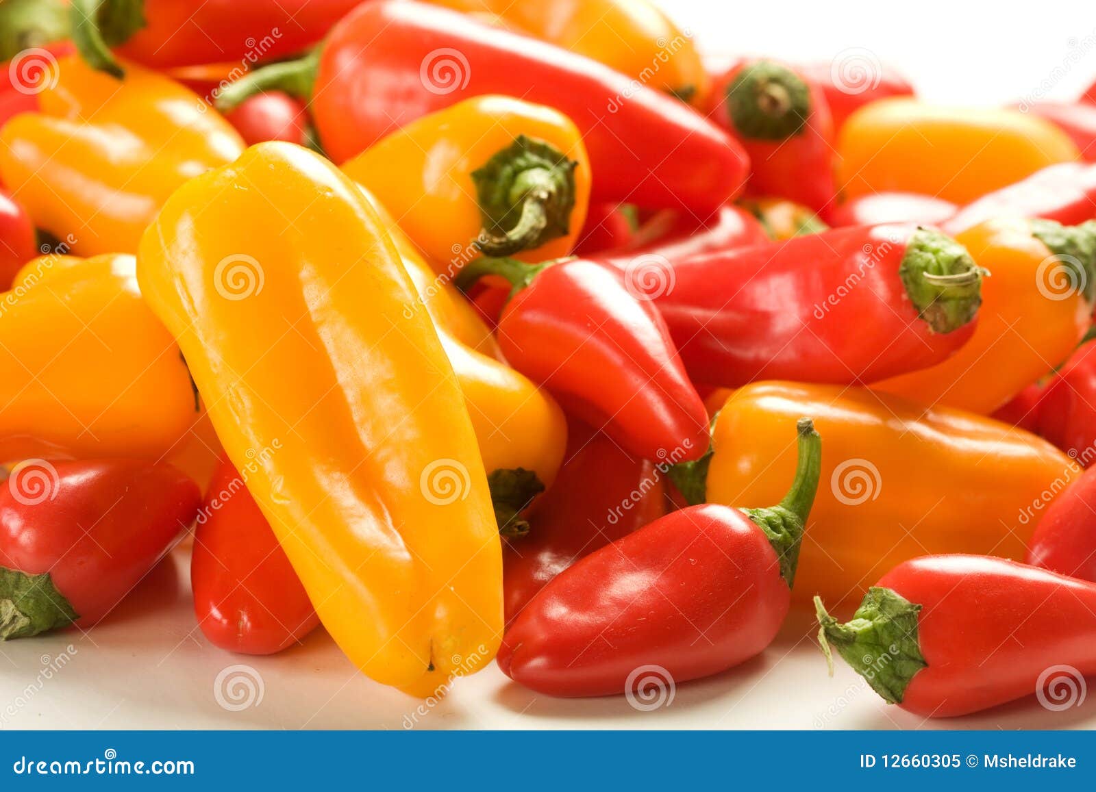 Mixed Peppers stock image. Image of background, fresh - 12660305