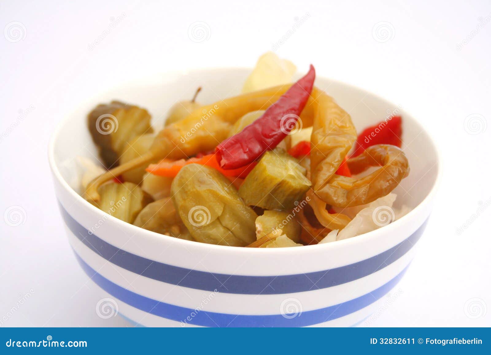 Mixed Pickles stock image. Image of vegetables, snack - 32832611