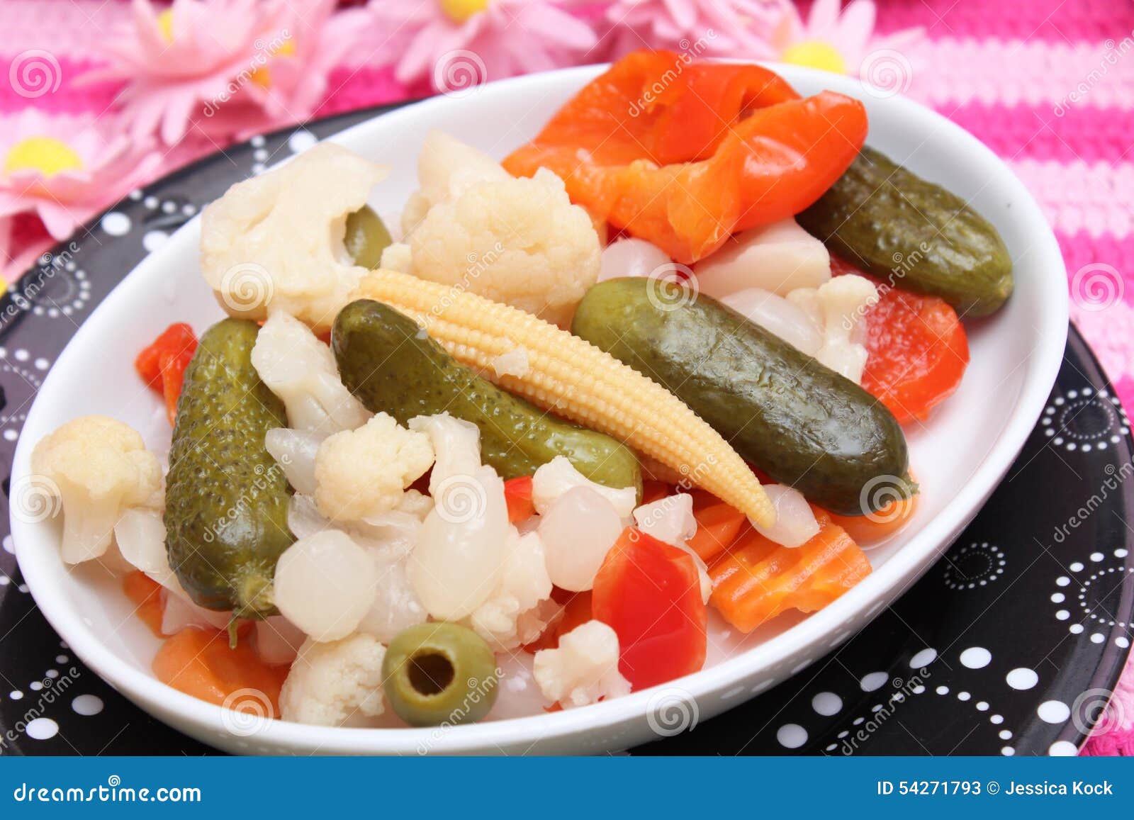 Mixed pickles stock image. Image of freshness, mixed - 54271793