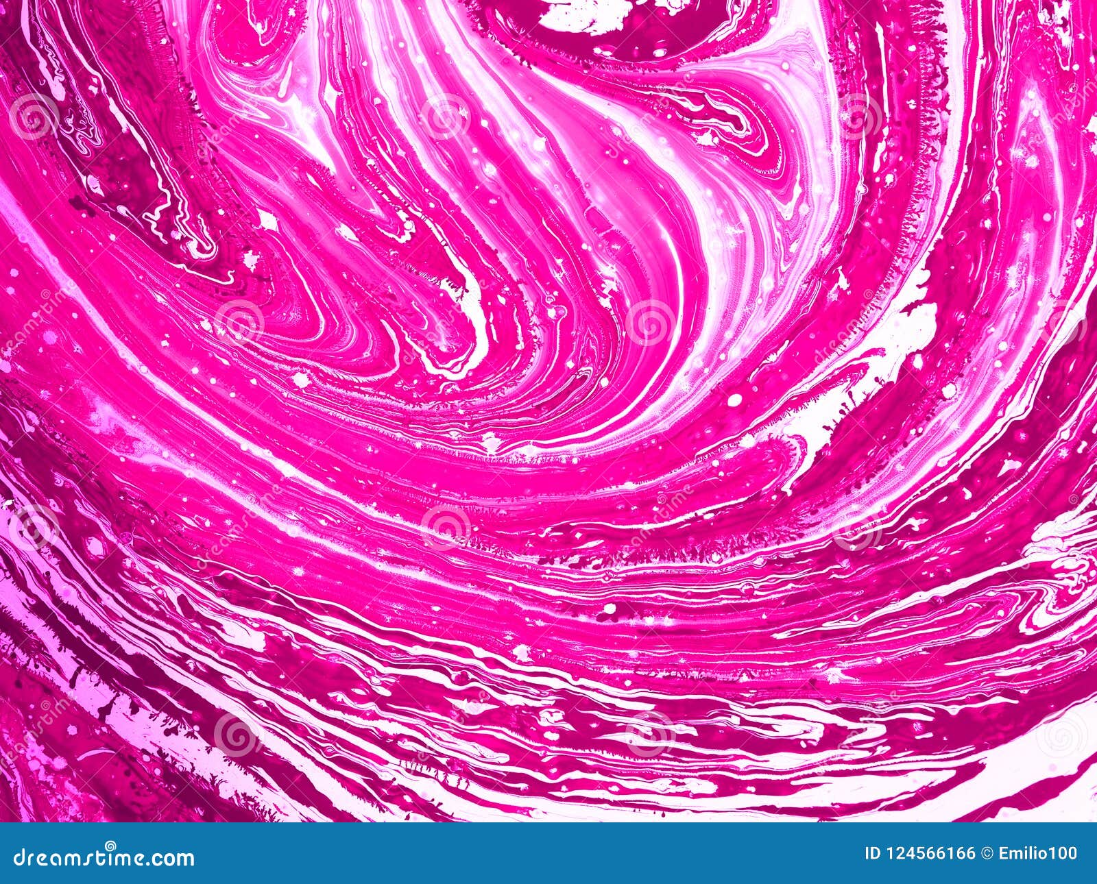 Mixed Pink Paint Background Stock Illustration - Illustration of ...