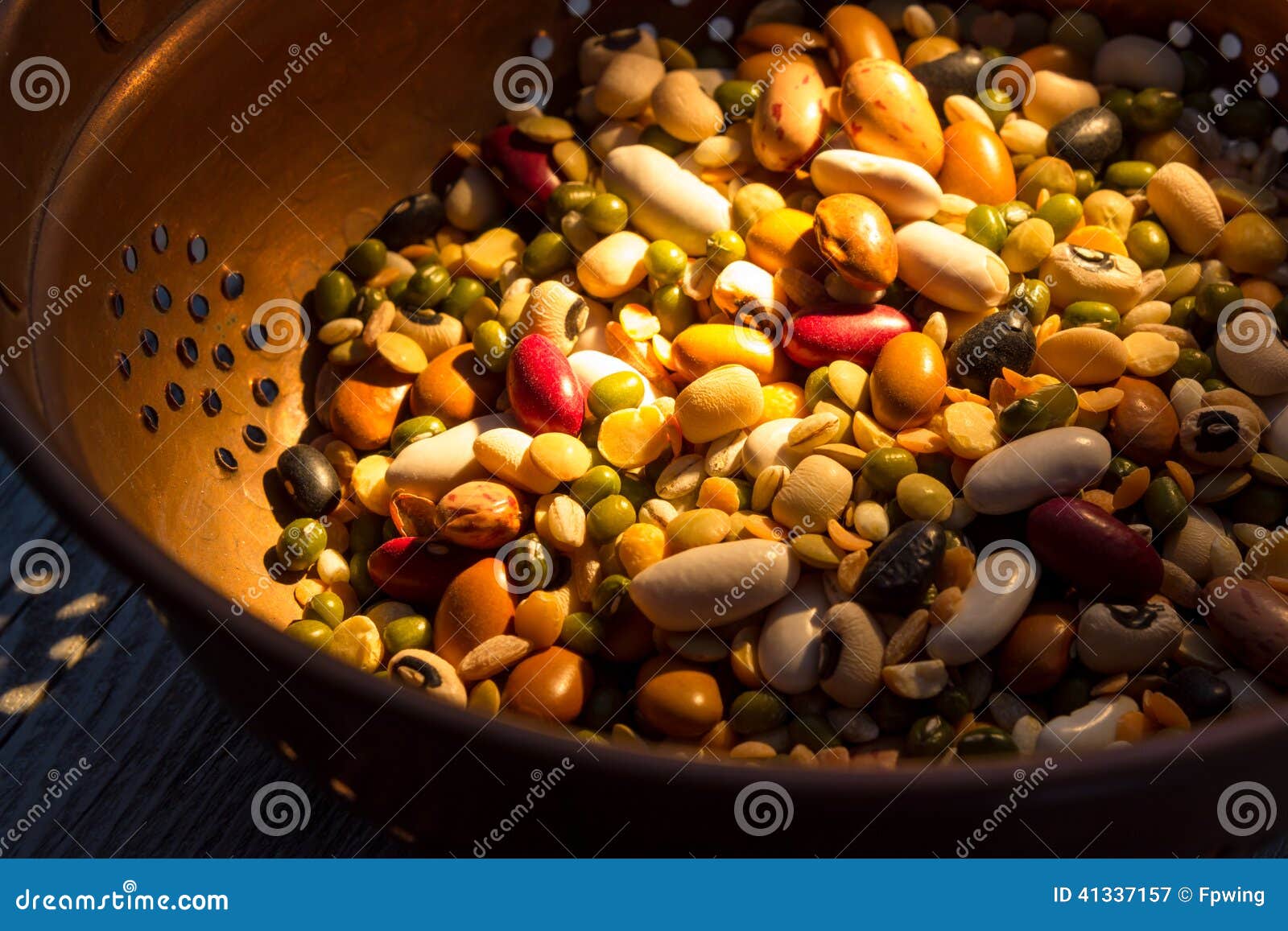 Mixed pulses stock image. Image of nutritious, legume - 41337157
