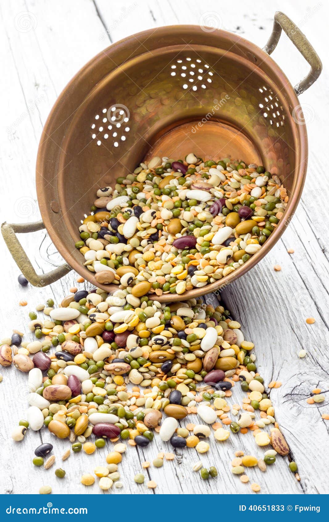 Mixed pulses stock image. Image of vegetarian, edible - 40651833