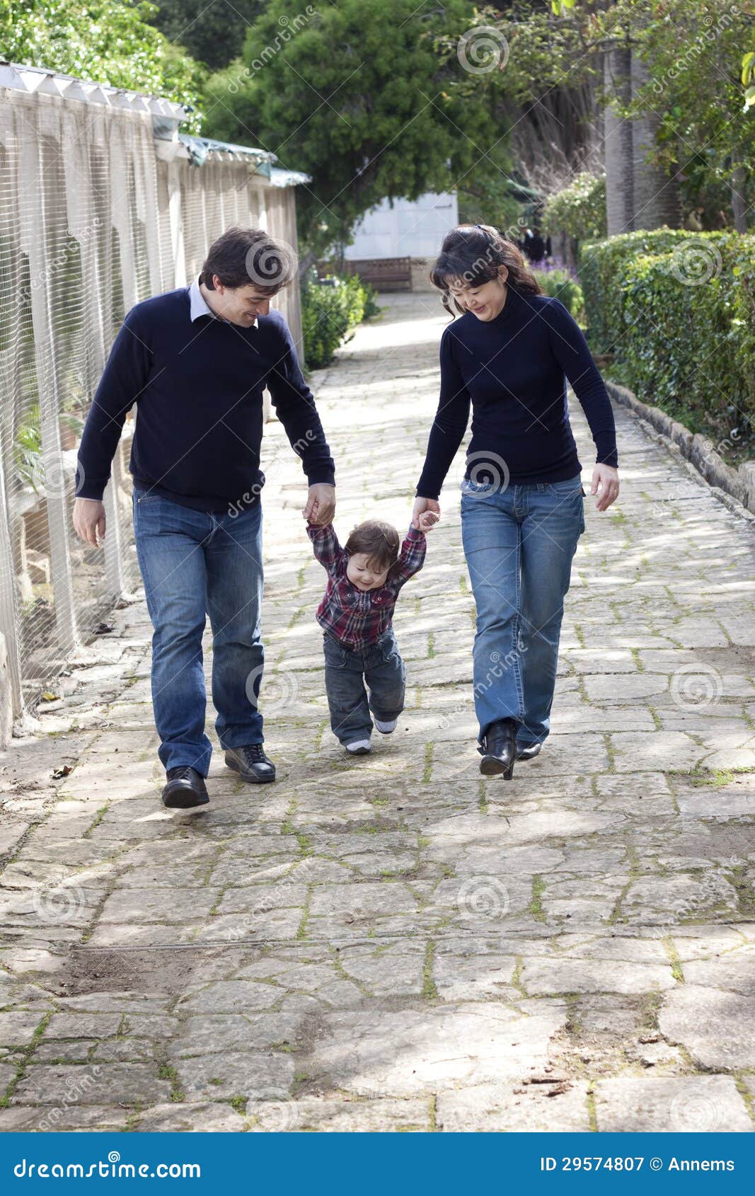 Mixed Race Asian Caucasian Family Stock Image - Image of cute ...