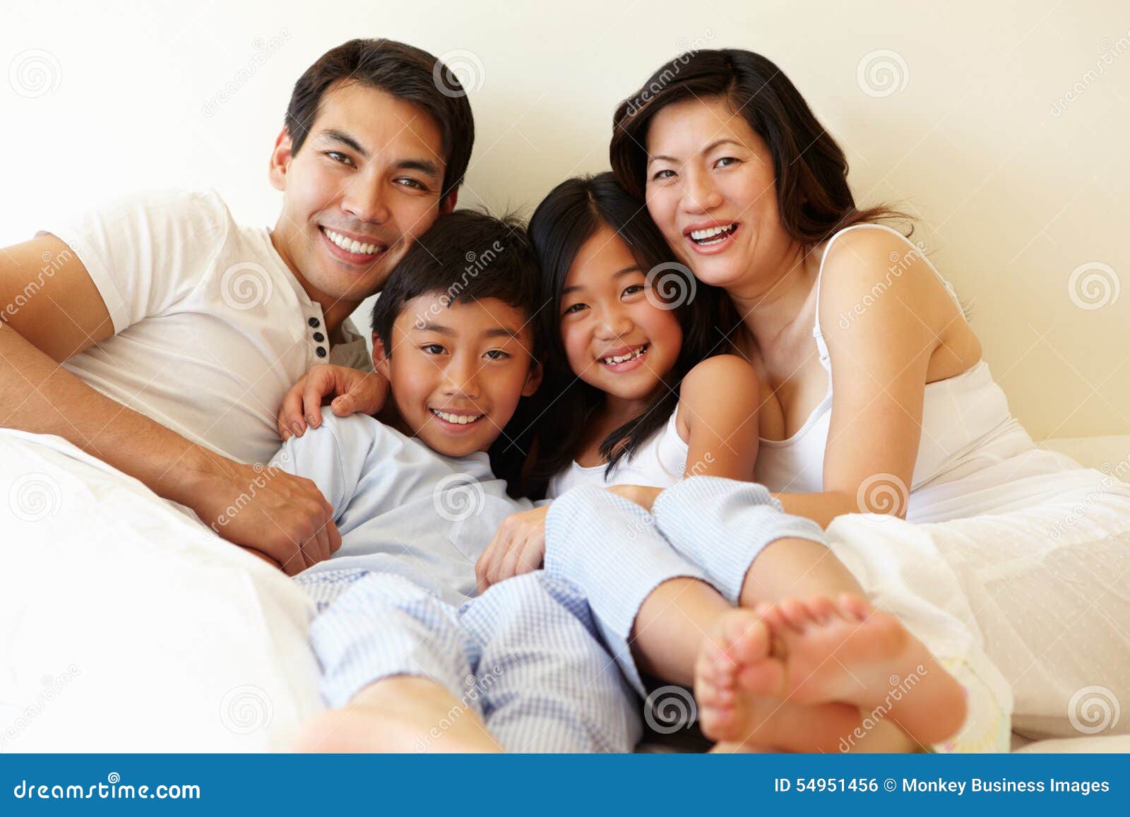 Mixed race Asian family stock photo. Image of camera - 54951456