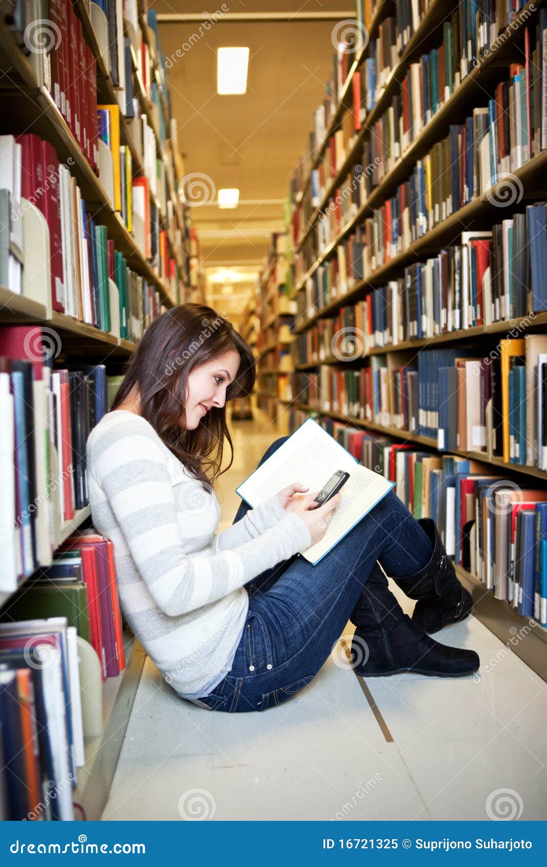 Mixed race college student stock image. Image of college - 16721325