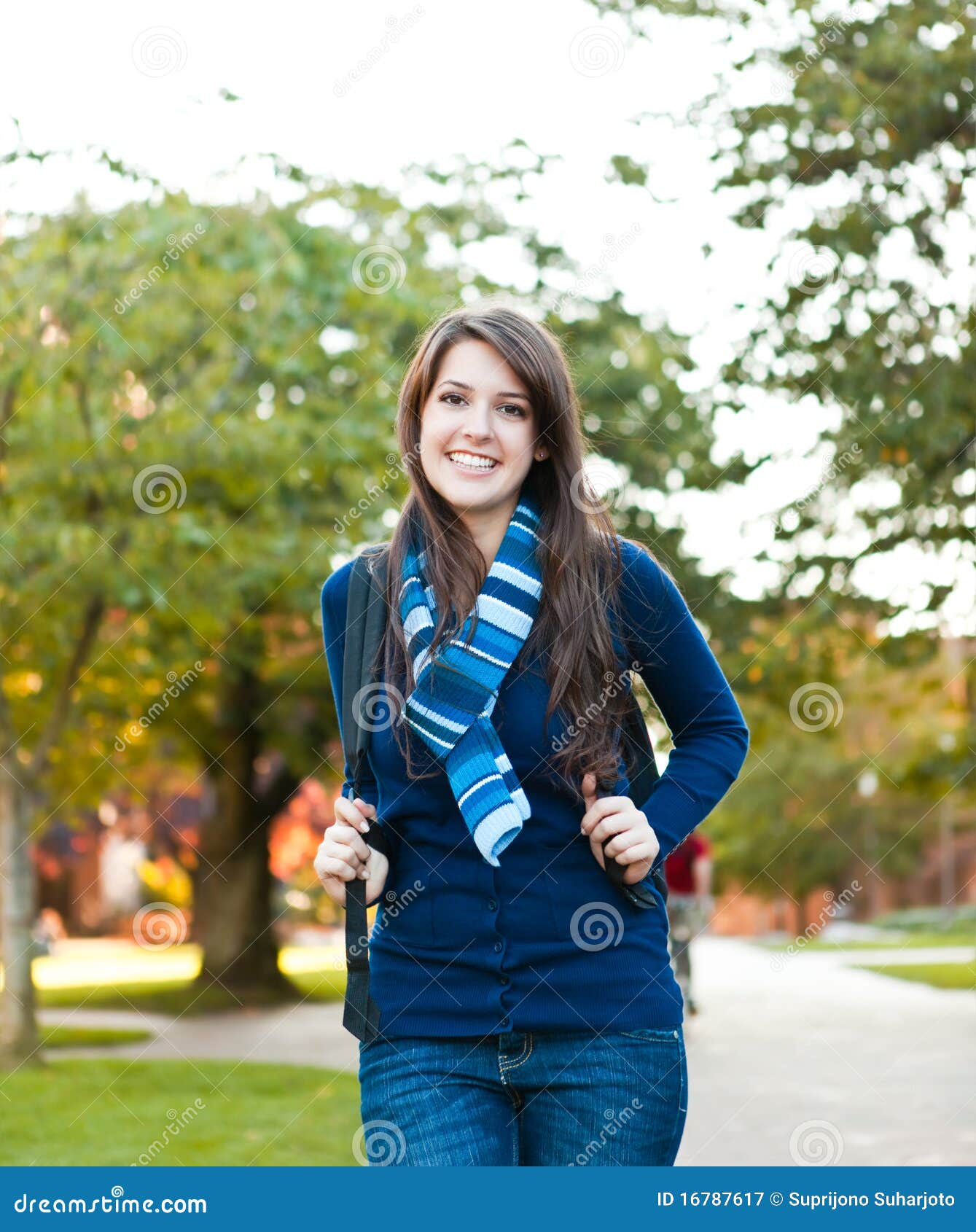 Mixed race college student stock image. Image of cute - 16787617