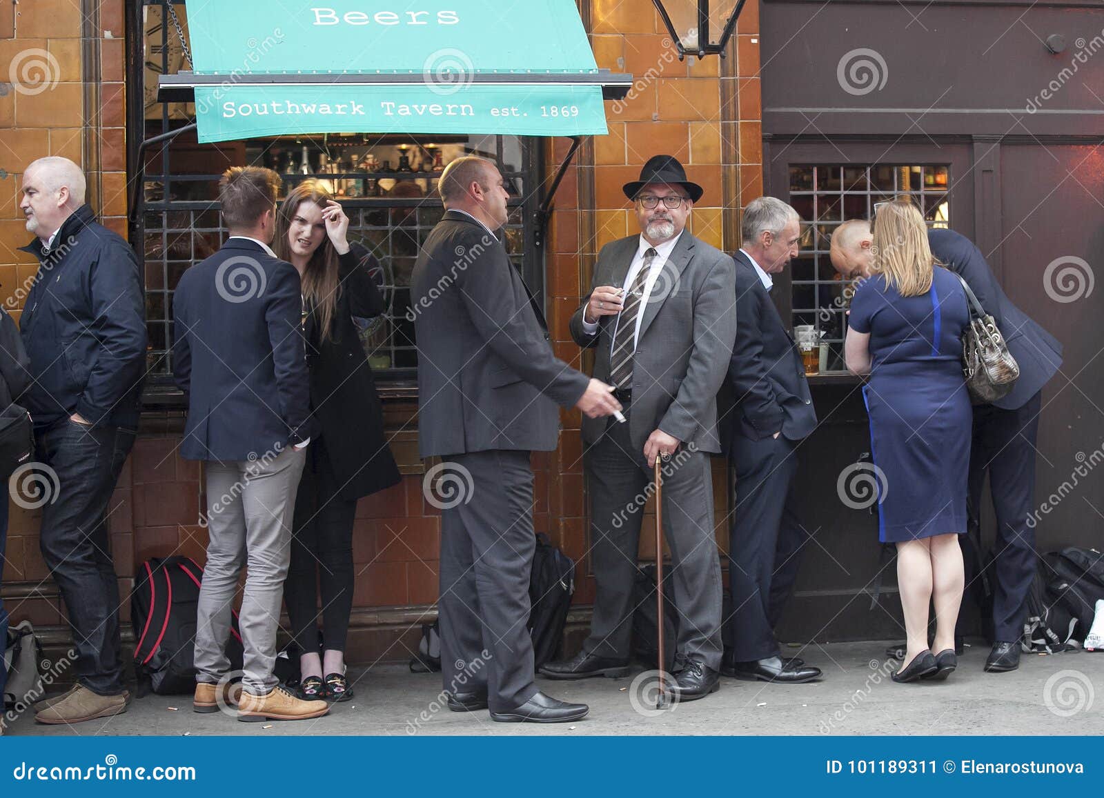 A Mixed-race Crowd in a Pub Drinking Beer Editorial Photo - Image of ...