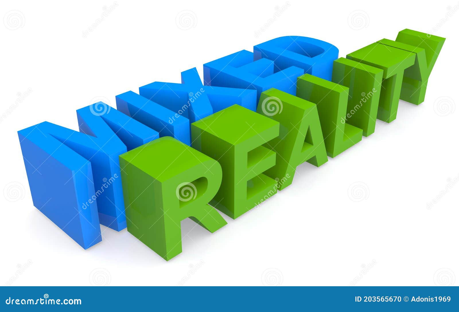 Mixed Reality Wearables 2D Vector Web Banner, Poster | CartoonDealer ...