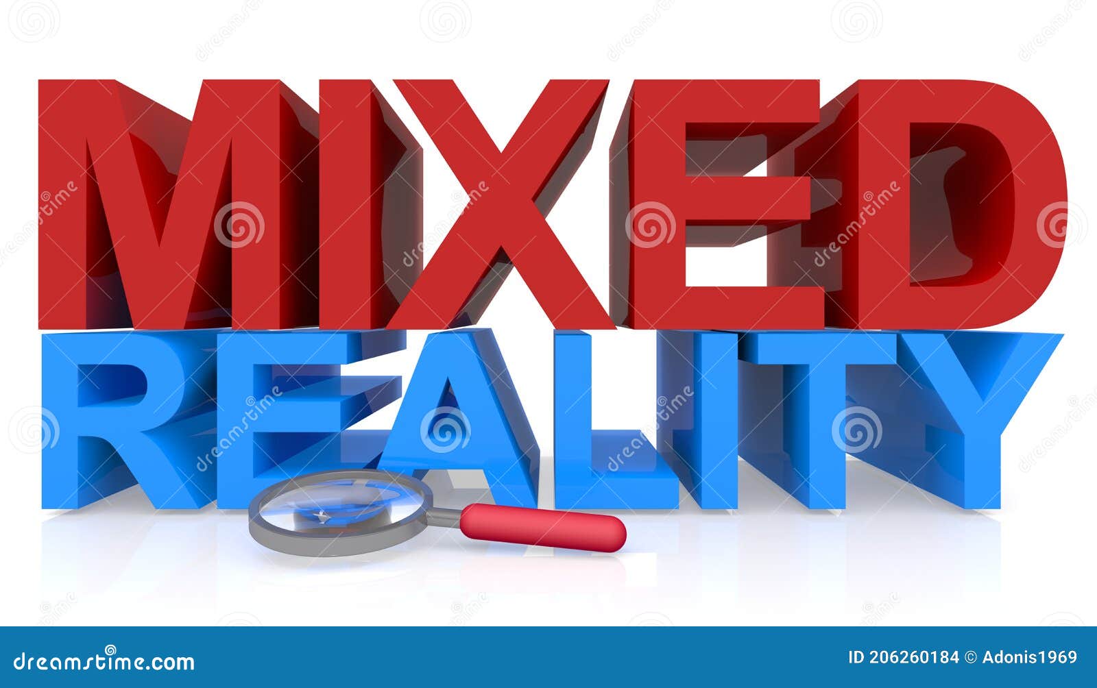 Mixed Reality Wearables 2D Vector Web Banner, Poster | CartoonDealer ...
