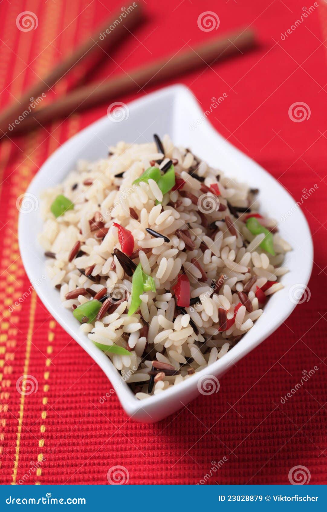 Mixed rice stock image. Image of dish, side, white, food - 23028879