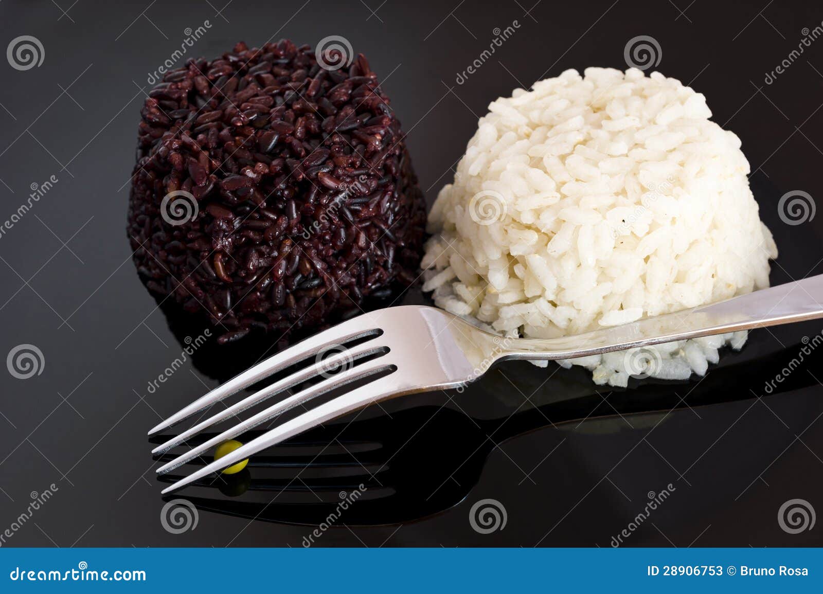 Mixed rice stock image. Image of leaf, healthy, macro - 28906753
