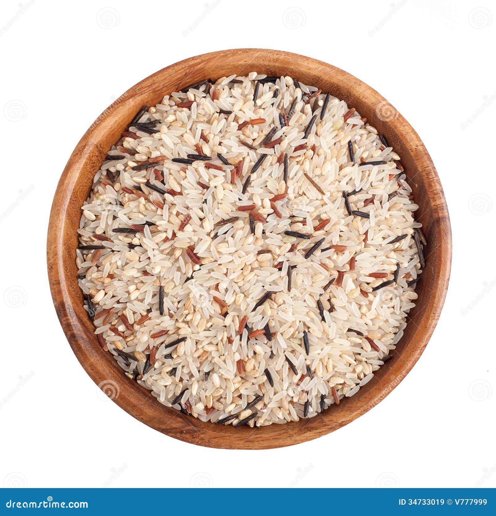 Mixed rice stock image. Image of dried, shot, vertical - 34733019