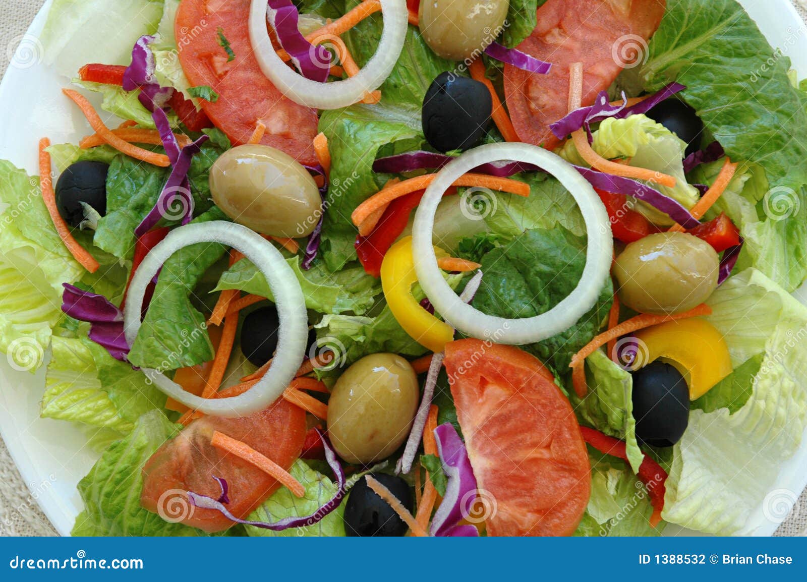 Mixed Salad stock photo. Image of chopped, carrot, close - 1388532