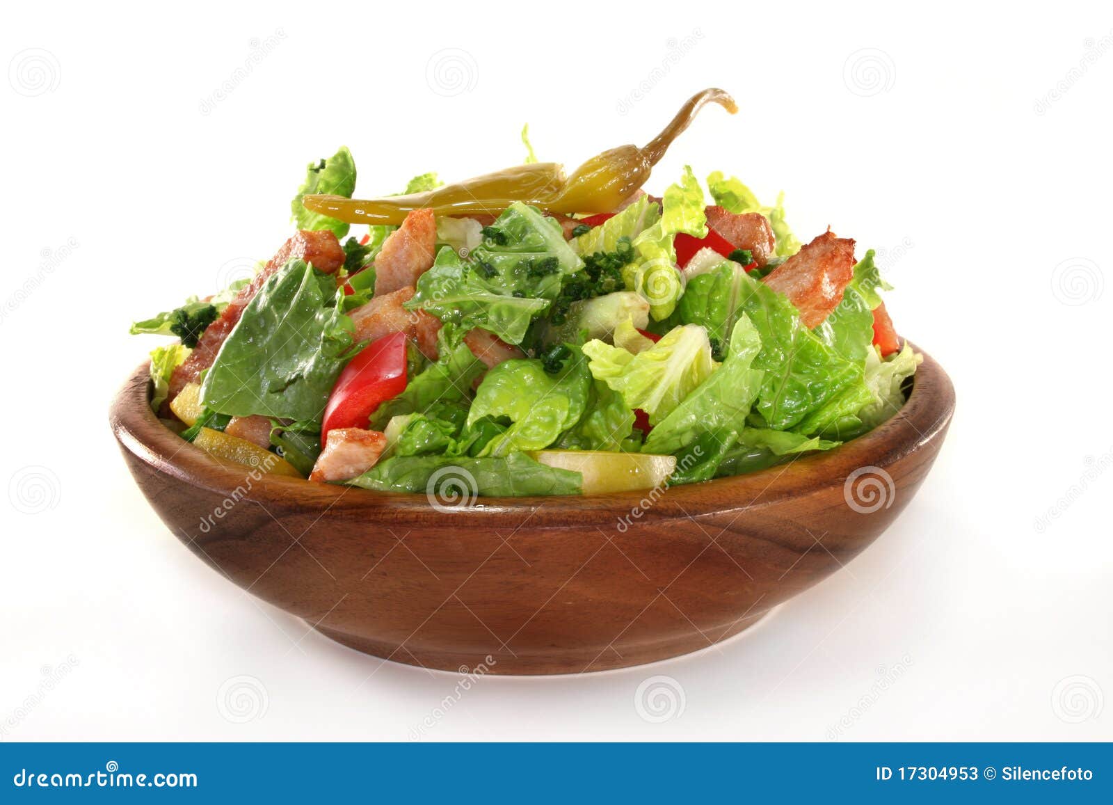 Mixed Salad stock image. Image of delicious, fried, plates - 17304953
