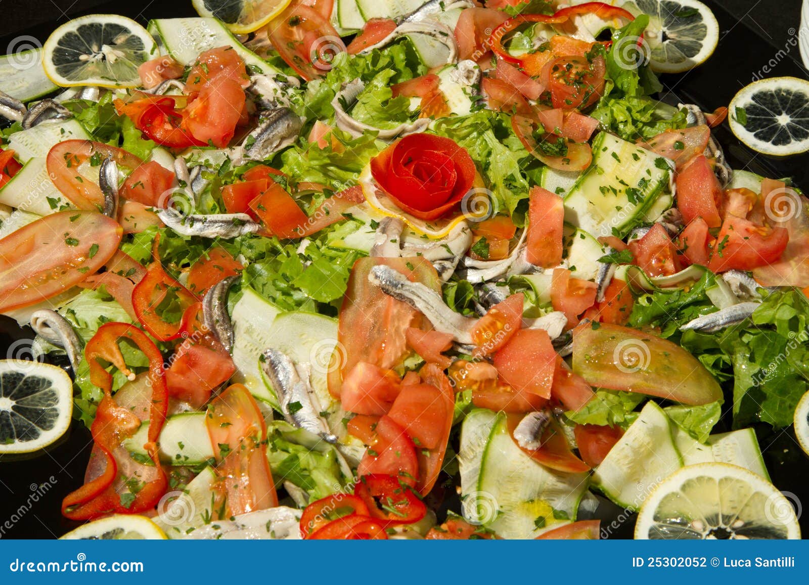 Mixed salad appetizer stock photo. Image of appetizer - 25302052