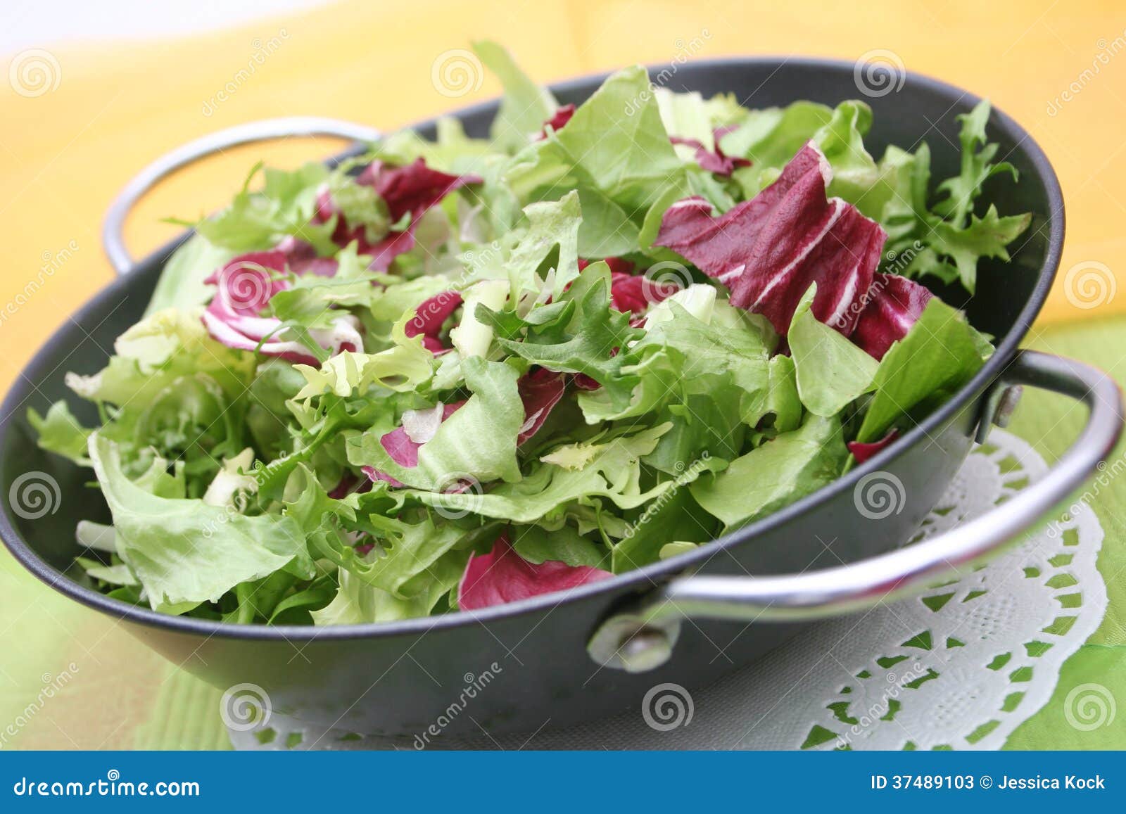 Mixed salad stock image. Image of food, healthy, fresh - 37489103