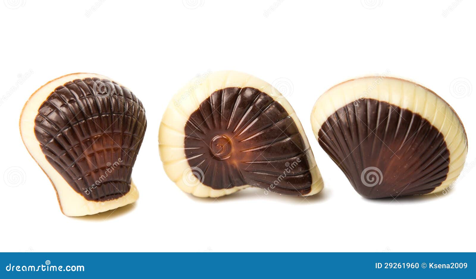 Mixed Seafood Chocolate Candy Stock Photo - Image of shellfish, dessert ...