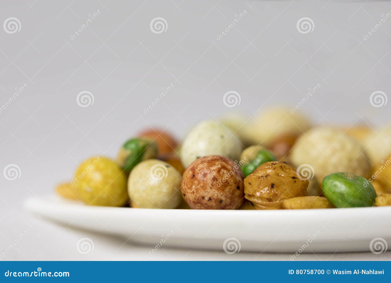 Mixed Snacks, Nuts and Salted Green Beans Stock Photo - Image of fruits ...