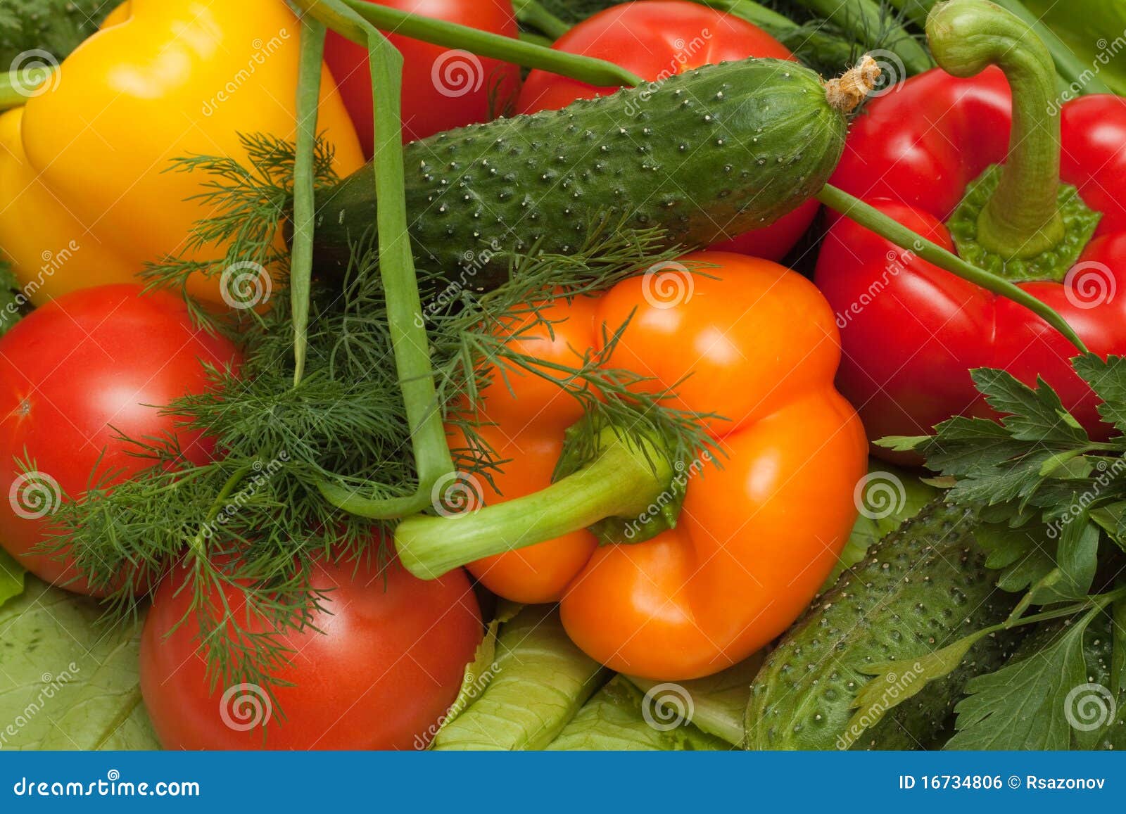 Mixed vegetables stock photo. Image of objects, close - 16734806