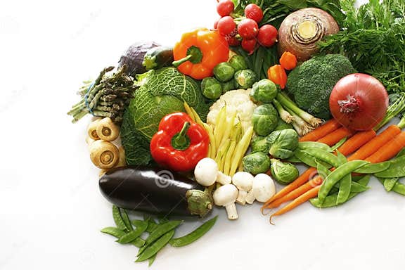 Mixed vegetables stock image. Image of healthy, balanced - 4466941