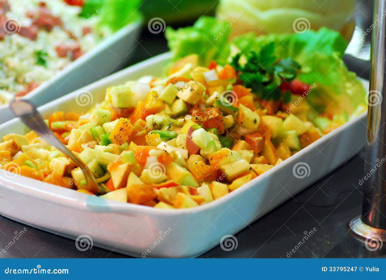 Mixed vegetables dish stock image. Image of paprika, delicious - 33795247