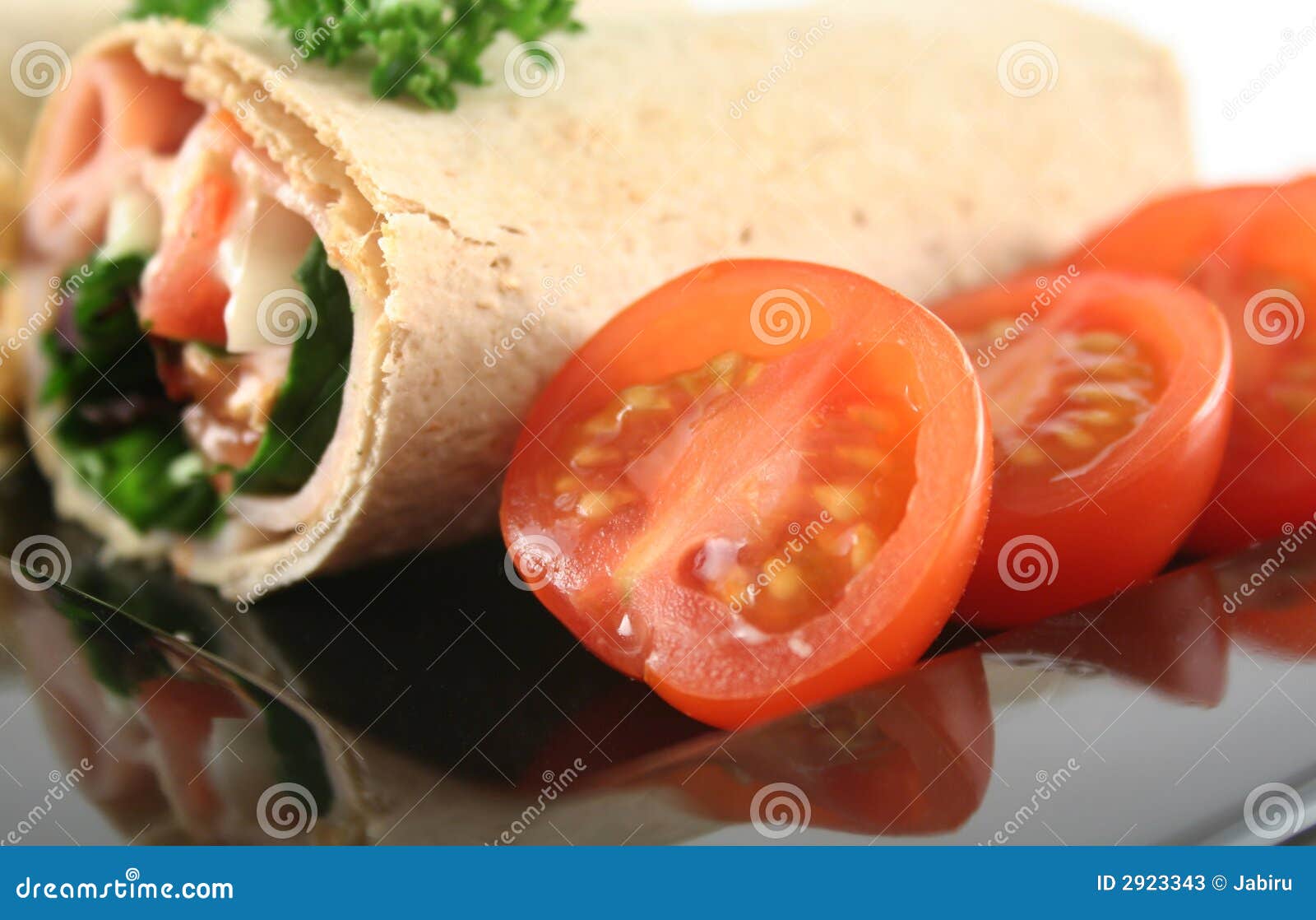 Mixed Wrap Platter 5 stock image. Image of lebanese, capsicum - 2923343