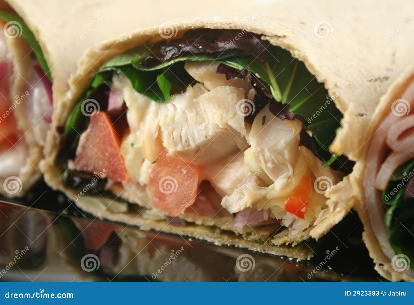 Mixed Wrap Platter 8 stock image. Image of herbs, flavorful - 2923383