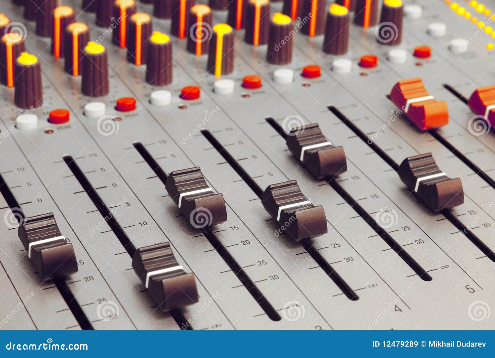 Mixer stock image. Image of color, musical, leisure, classic - 12479289