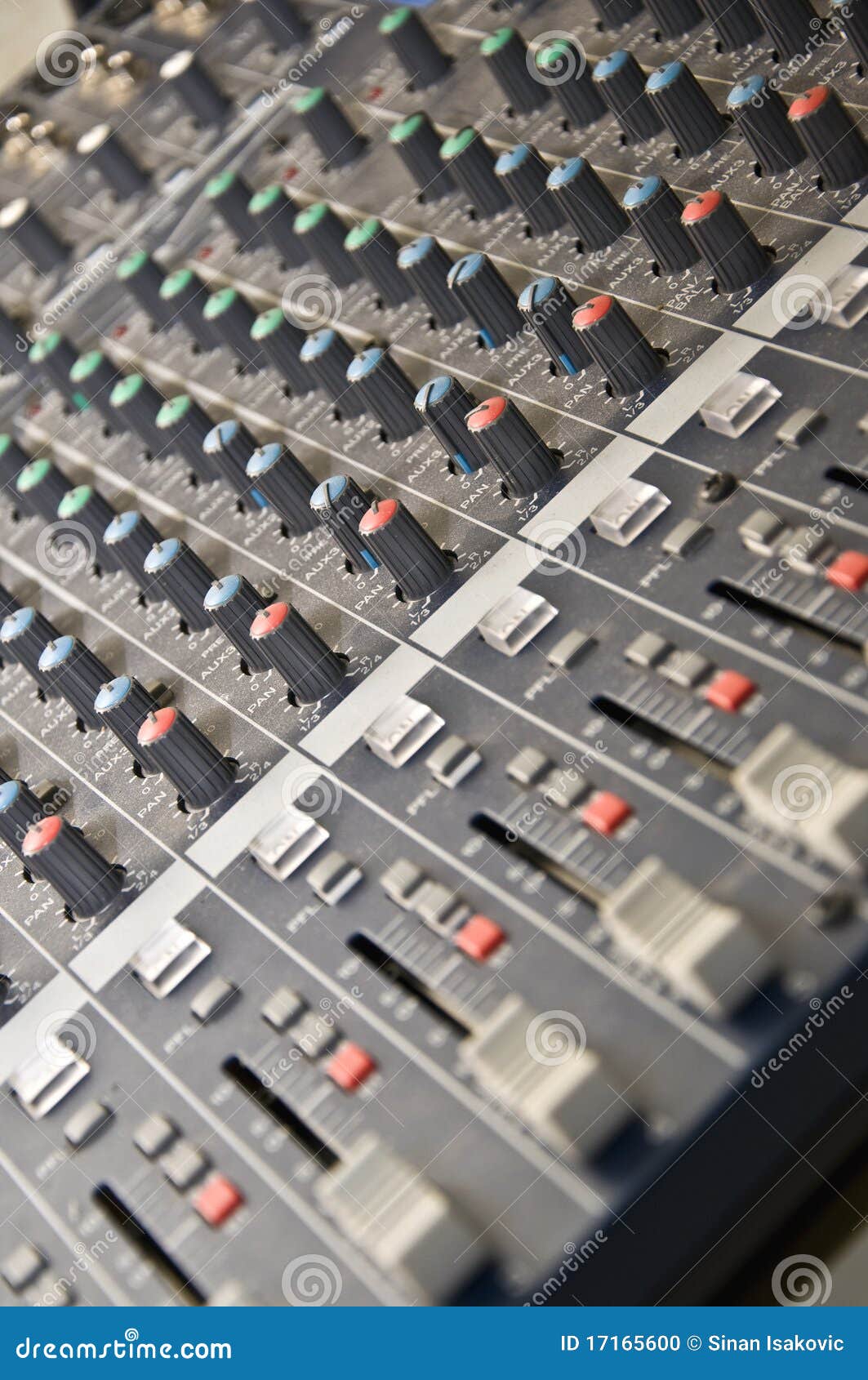 Mixer stock photo. Image of mixer, panel, mixing, close - 17165600