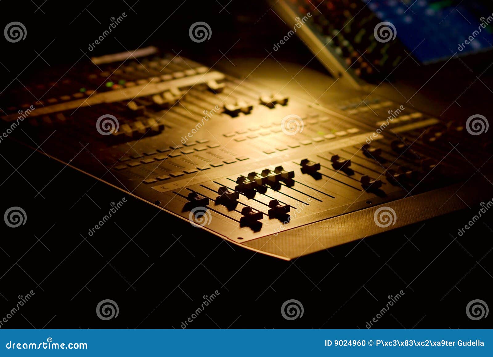 Mixer stock photo. Image of equipment, studio, professional - 9024960