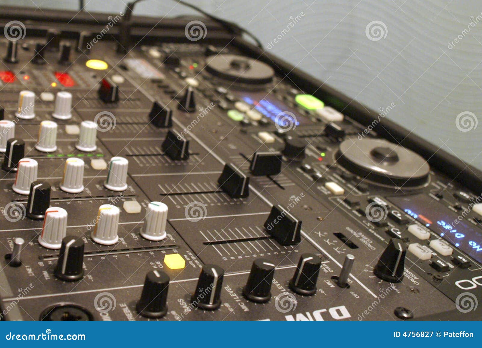 Mixer Board Picture. Image: 4756827