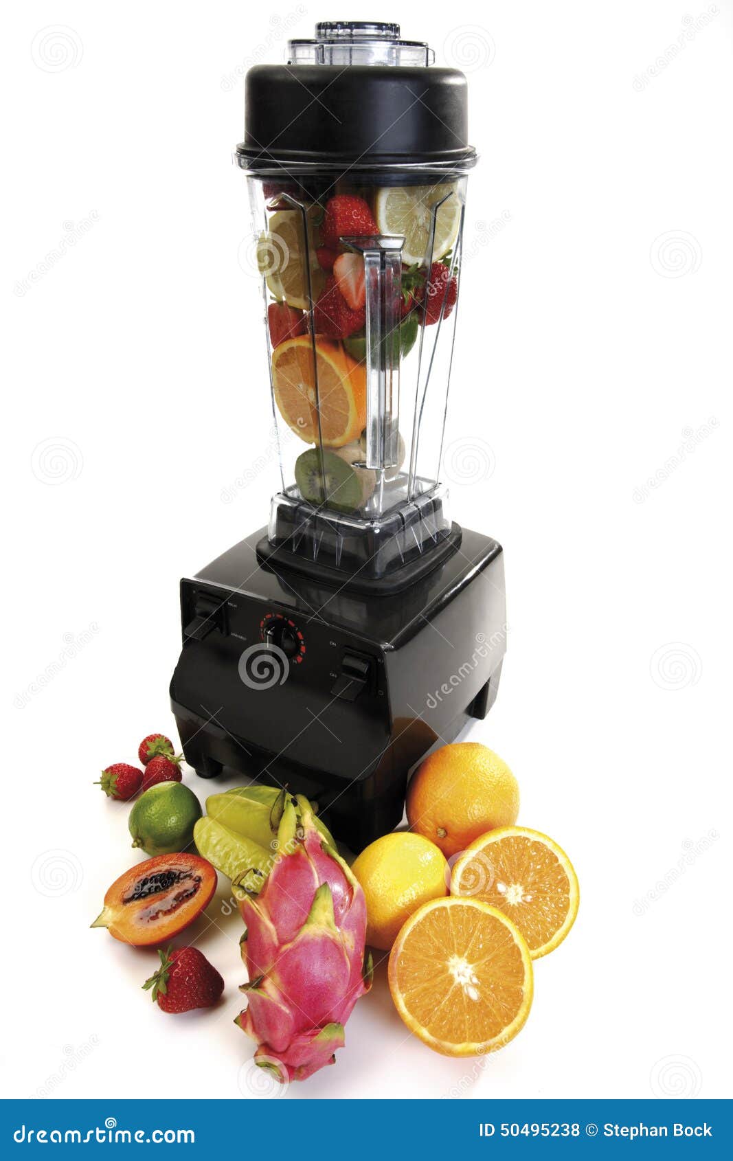 Mixer with fruits stock photo. Image of professional - 50495238