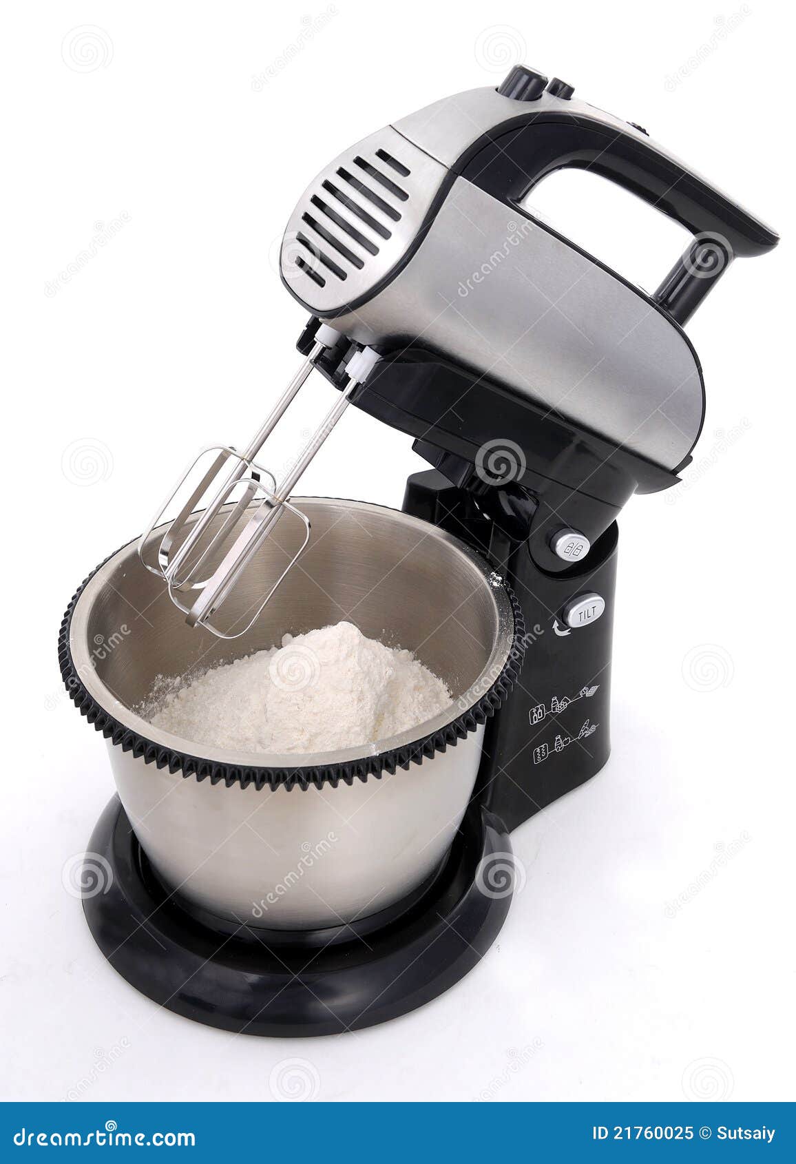 Mixer machine stock image. Image of indoors, bread, dairy - 21760025