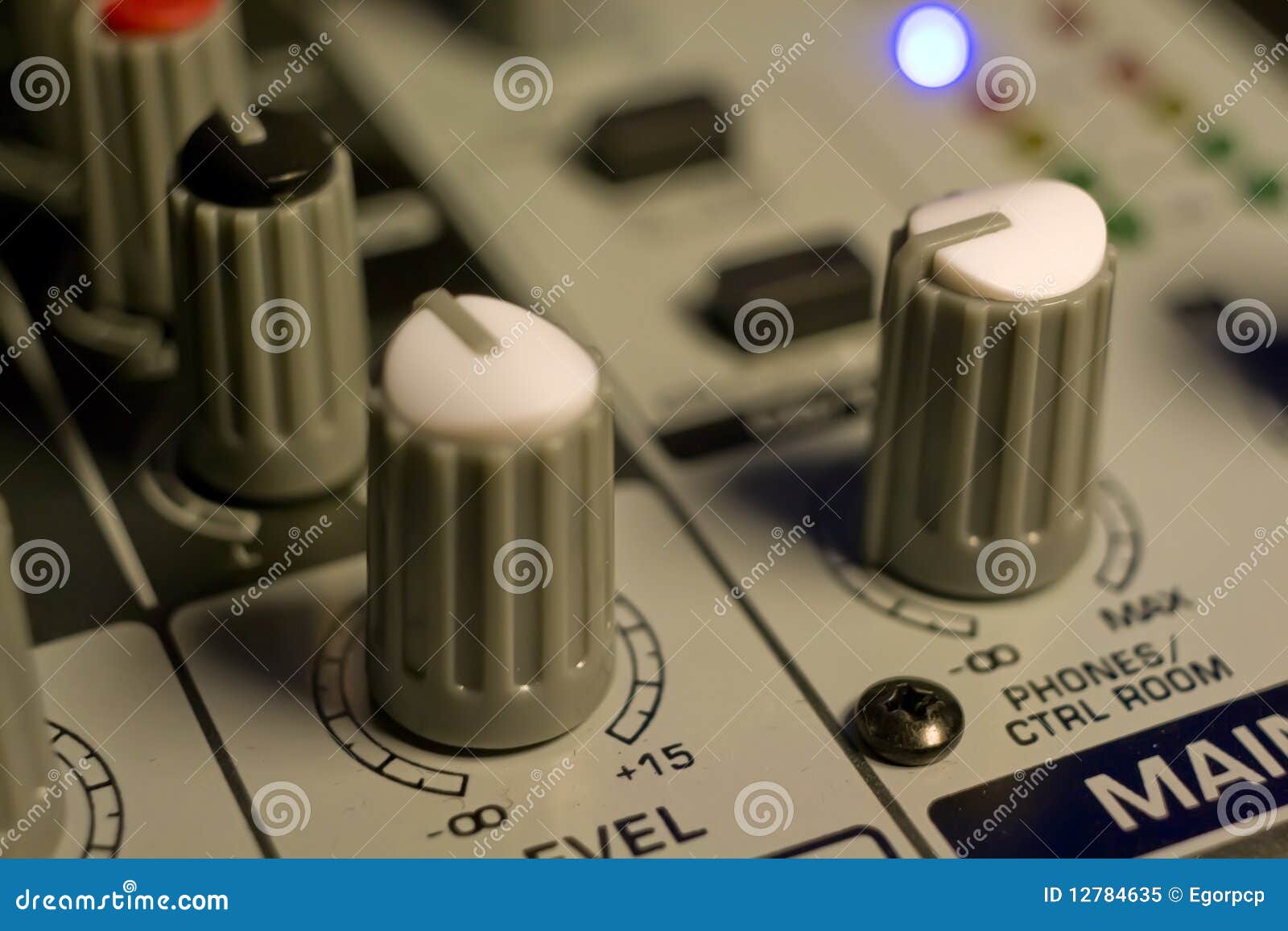 Mixer Panel stock image. Image of device, electronics - 12784635