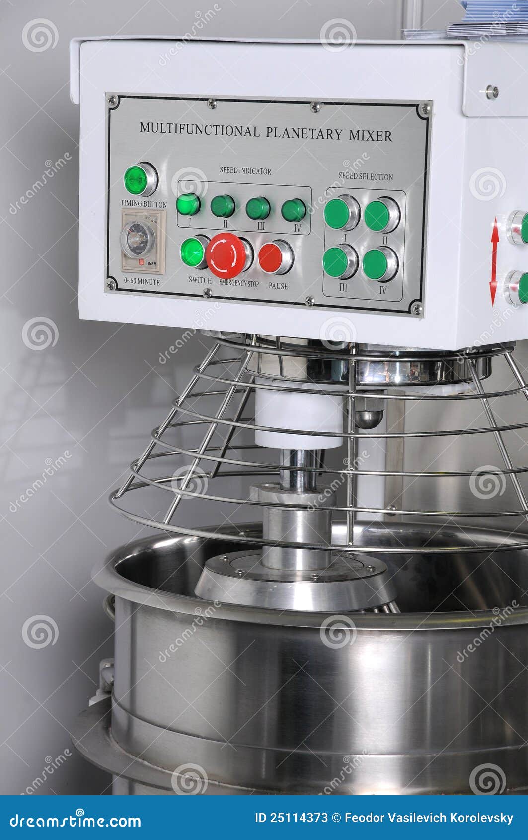 Mixer planetary. stock image. Image of industry, equipment - 25114373