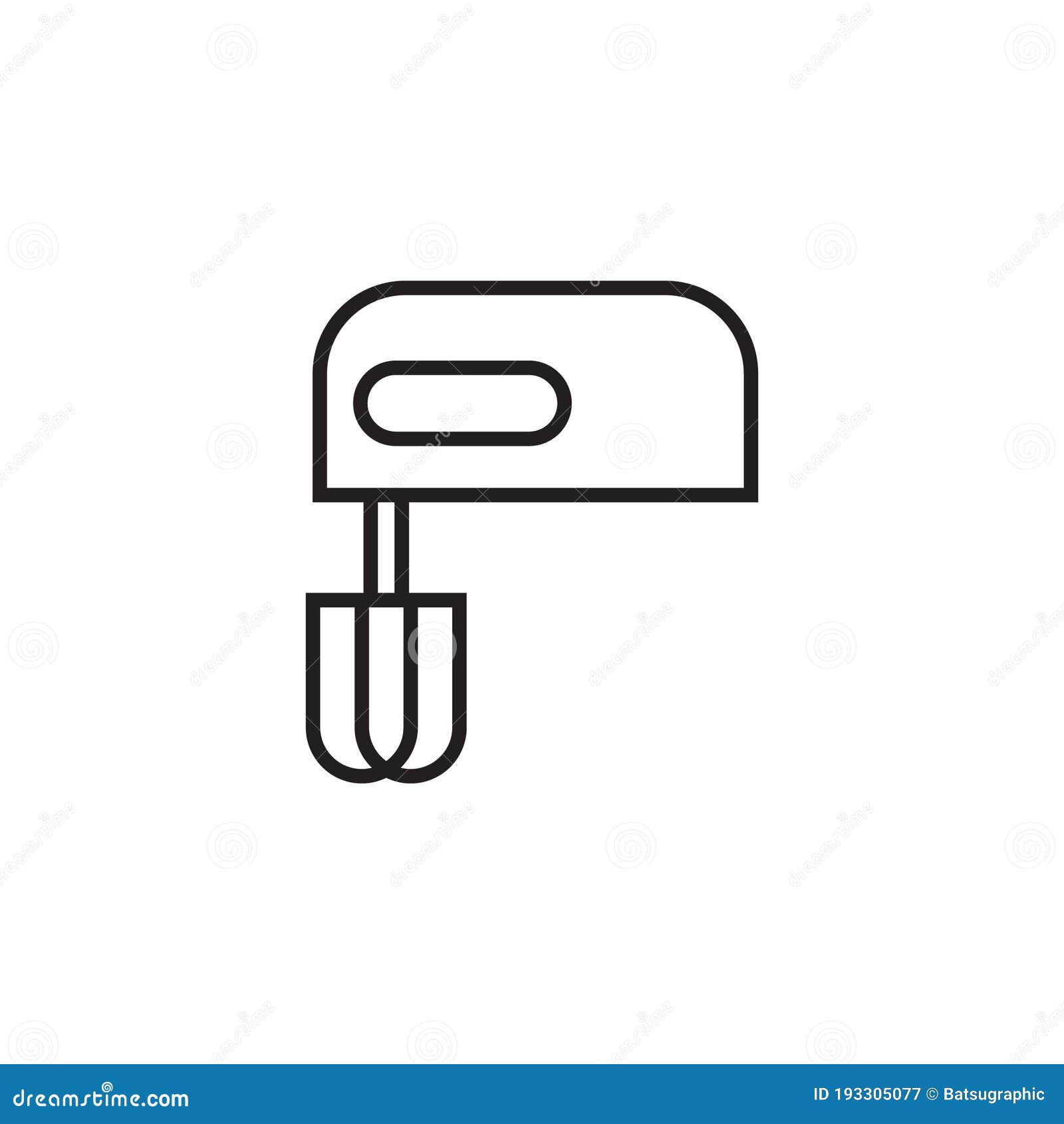 Mixer Vector Icon Logo Design Stock Vector - Illustration of design ...