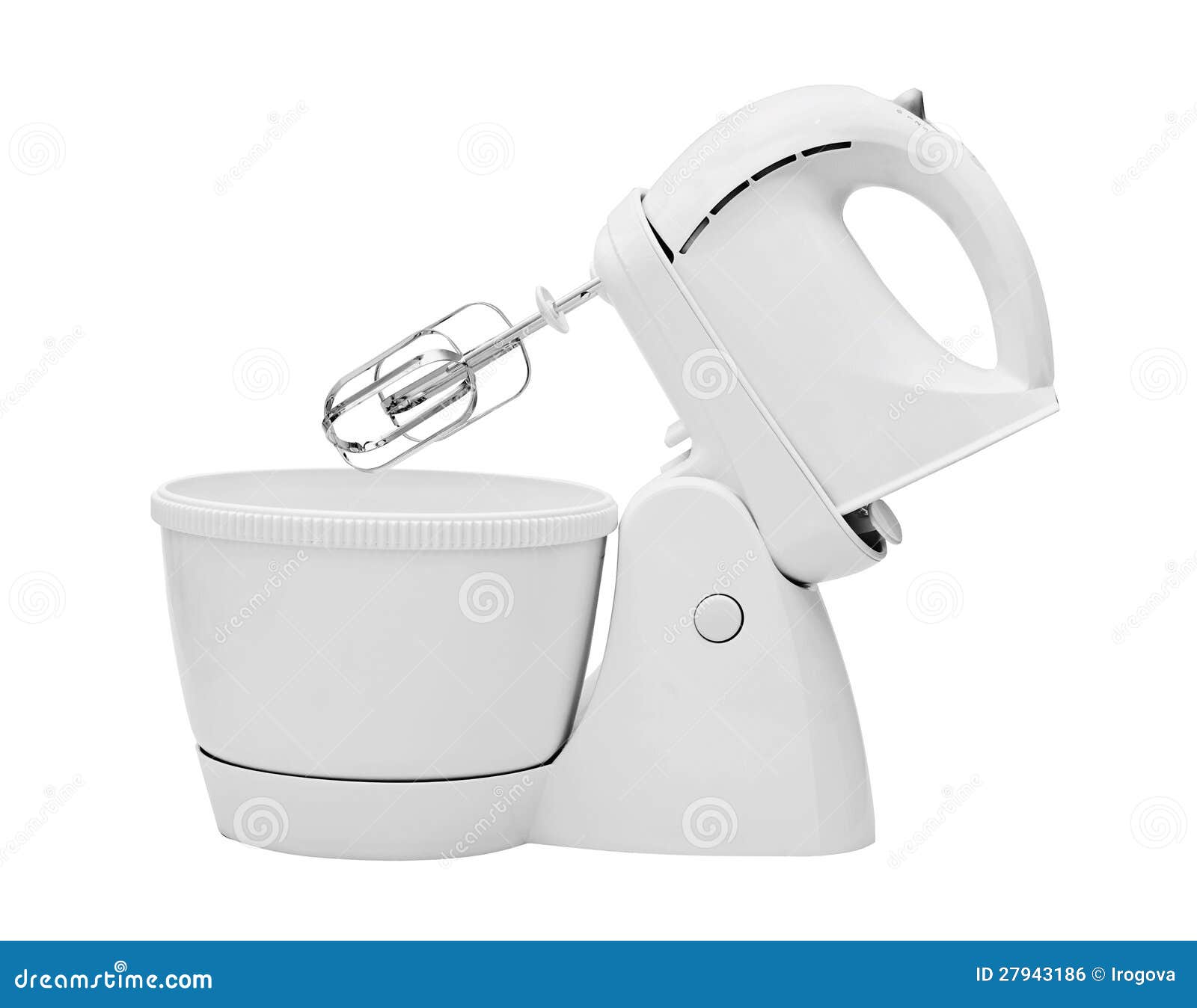 Mixer on the white stock photo. Image of machine, cooking - 27943186