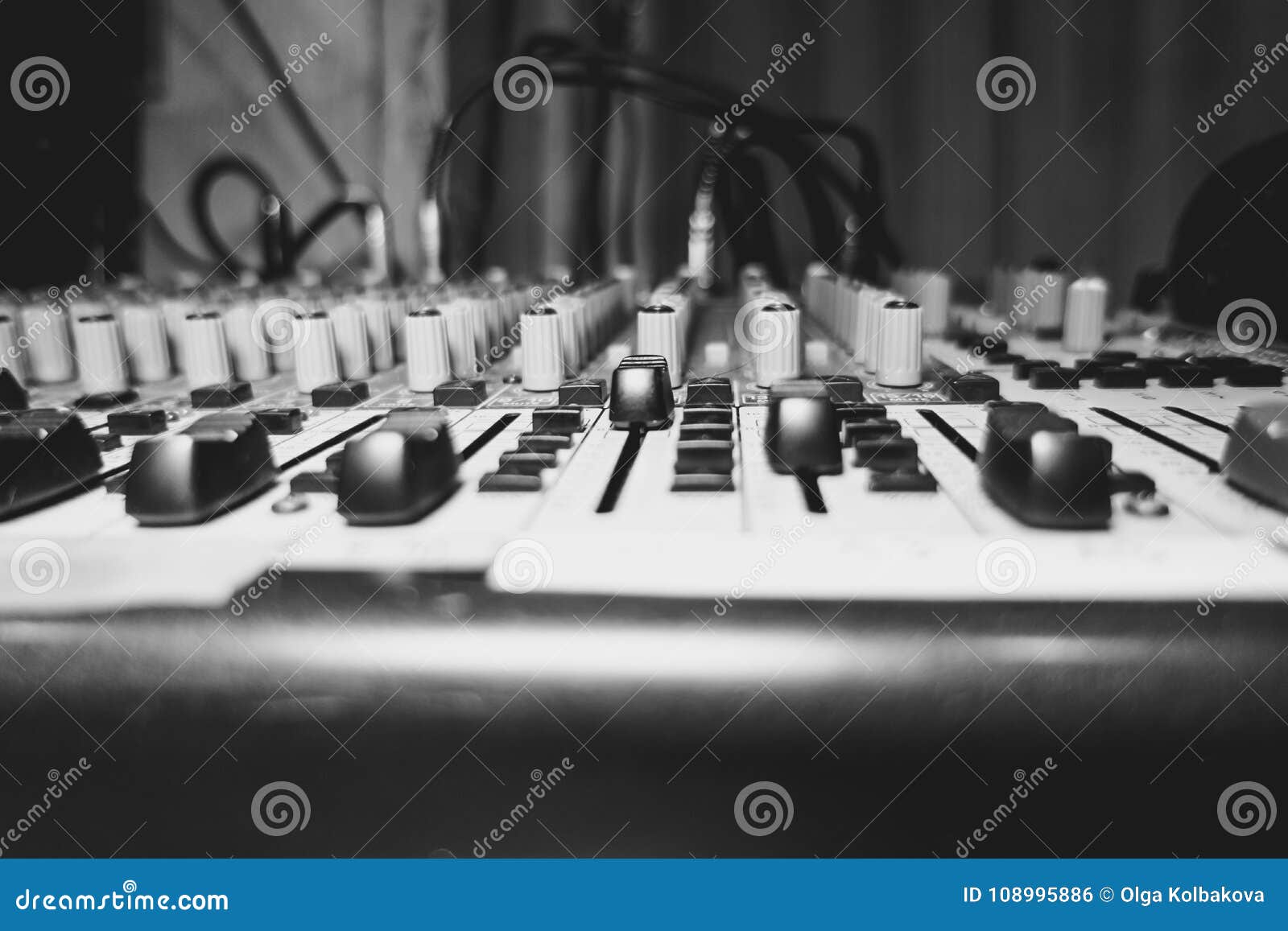 Mixing Console at the Concert Stock Photo - Image of mixing ...