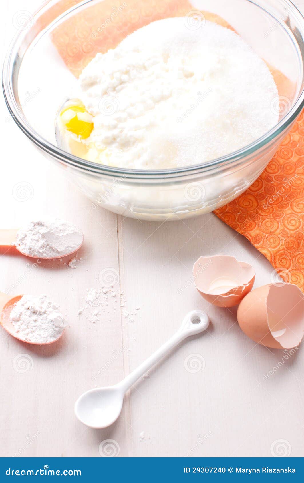 Mixing Baking Ingredients Royalty-Free Stock Photography ...