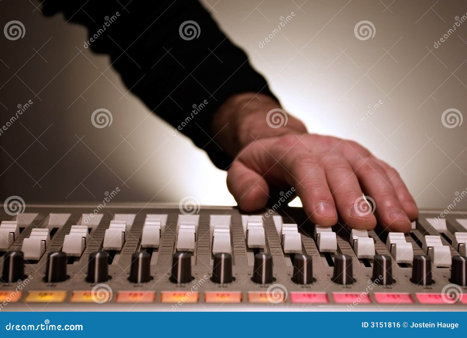 Mixing Board stock photo. Image of precision, instrument - 3151816