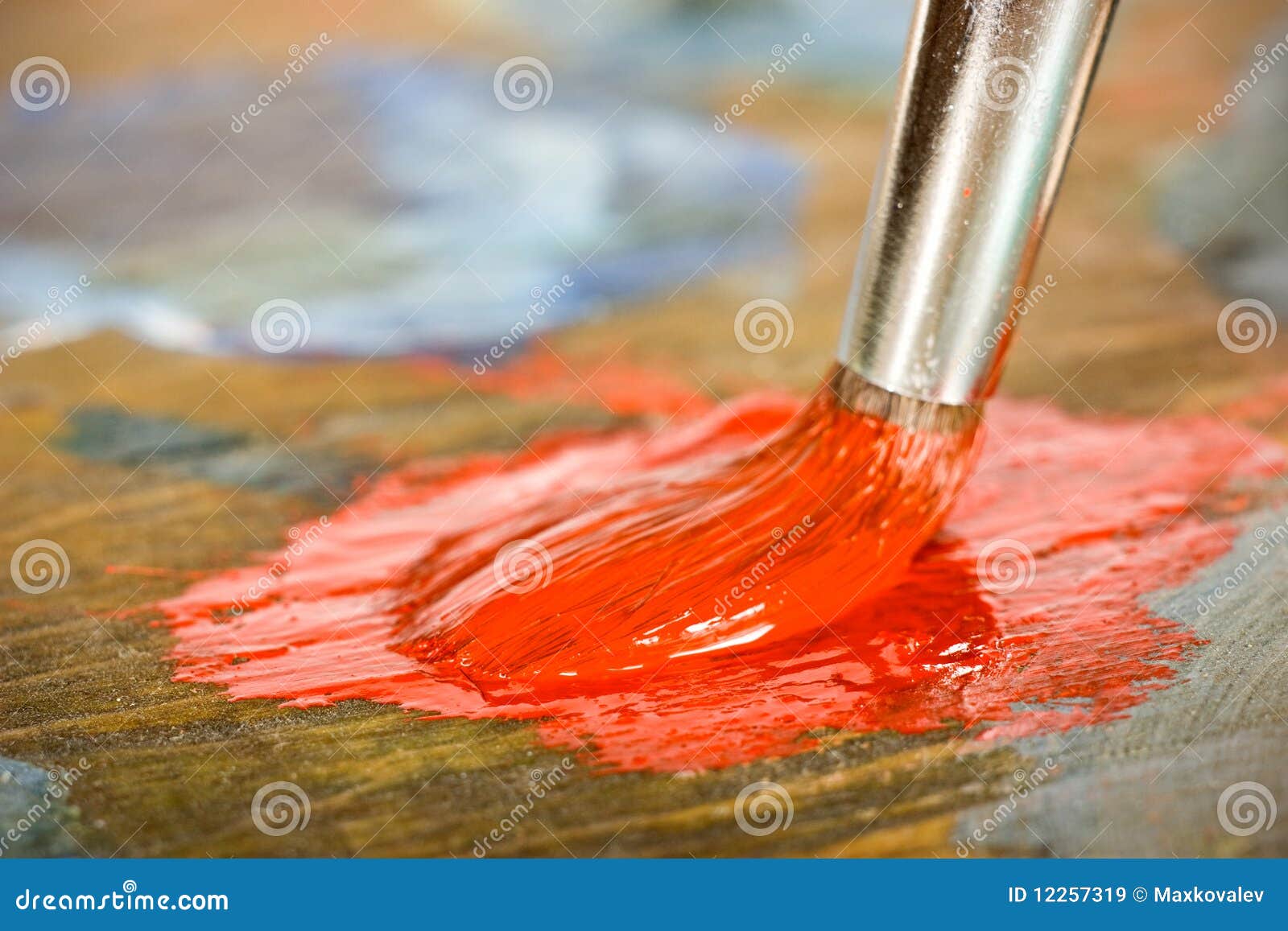 Mixing colors stock image. Image of silver, tubing, shiny - 12257319