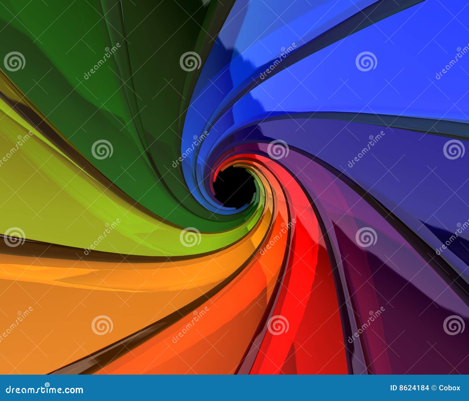 Mixing colors stock illustration. Illustration of blue - 8624184