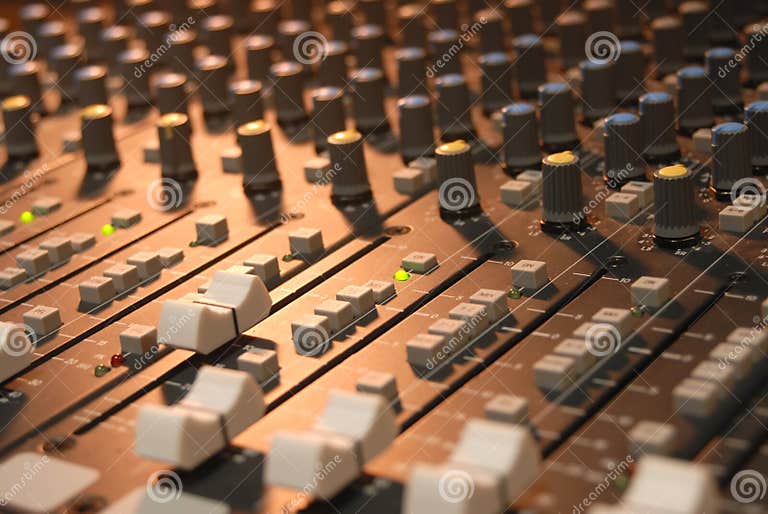 Mixing console stock photo. Image of sound, mixing, stage - 3514610