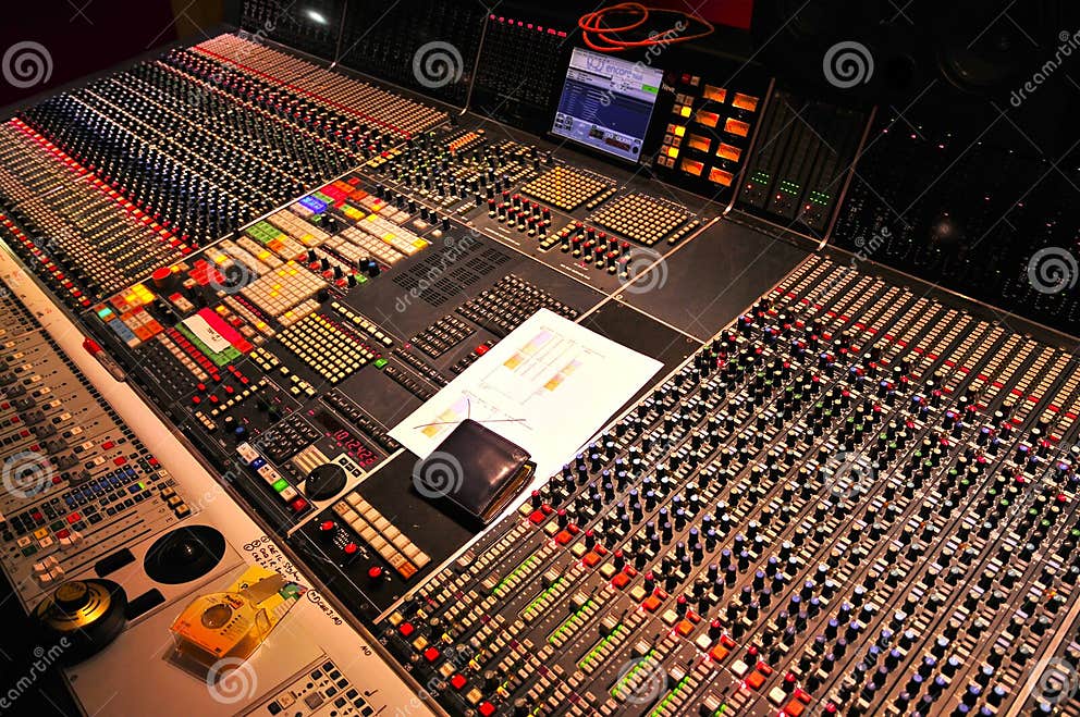 Mixing Console at Abbey Road Studios, London Editorial Image - Image of ...