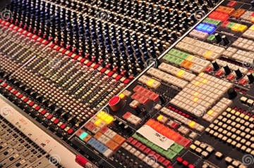 Mixing Console at Abbey Road Studios, London Editorial Stock Image ...