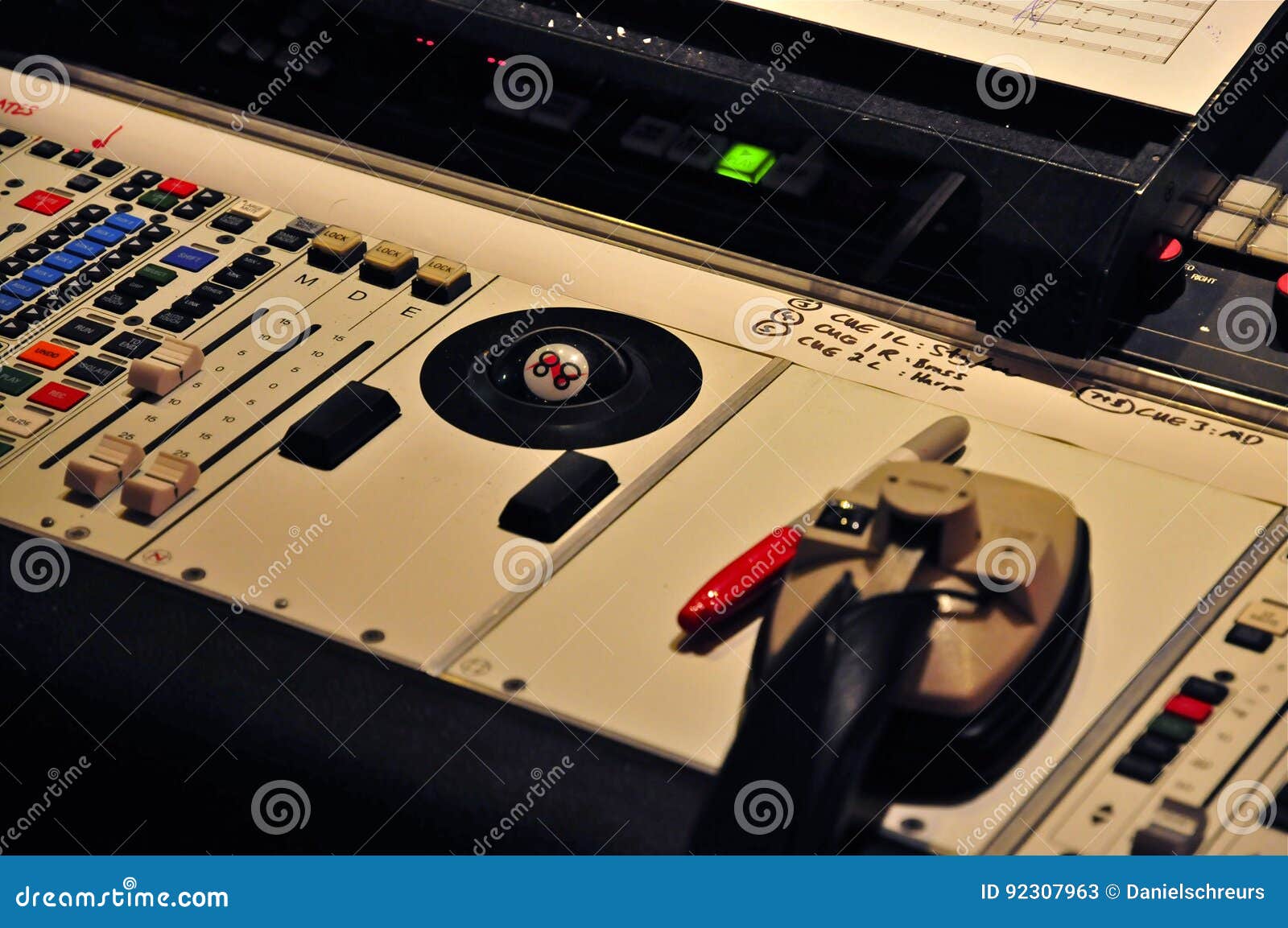 Mixing Console at Abbey Road Studios, London Stock Image - Image of ...