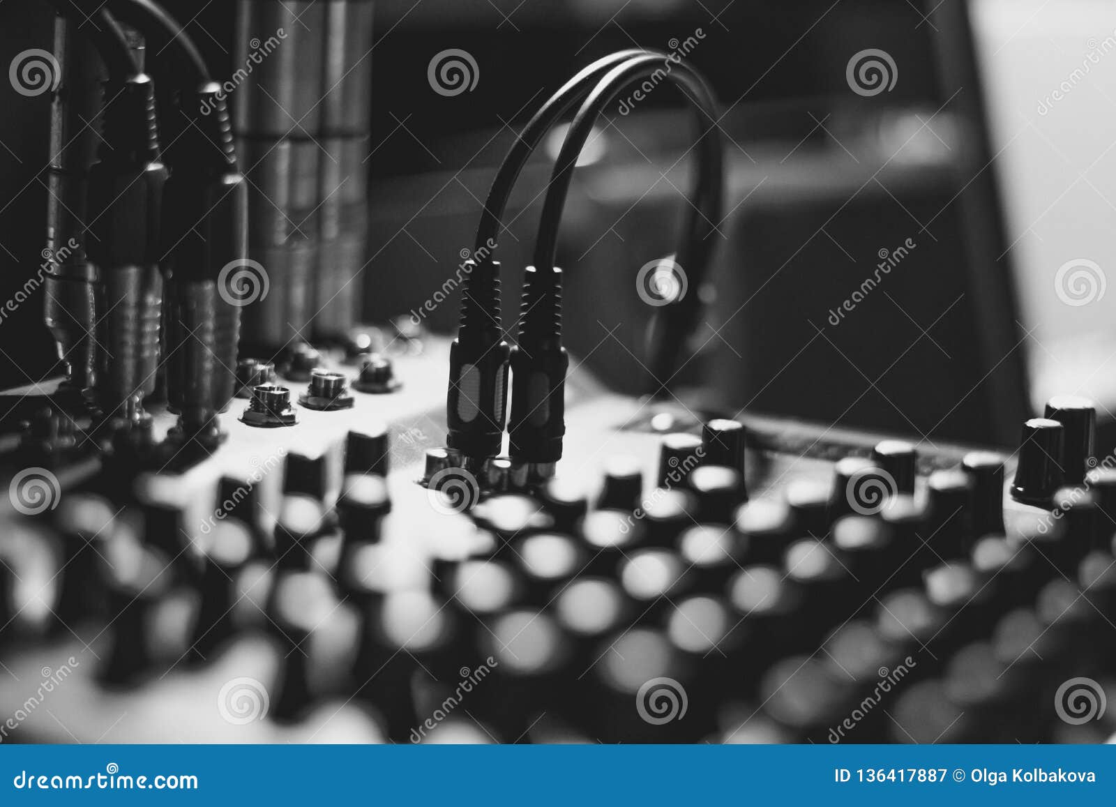 Mixing Console at the Concert Stock Image - Image of entertainment ...